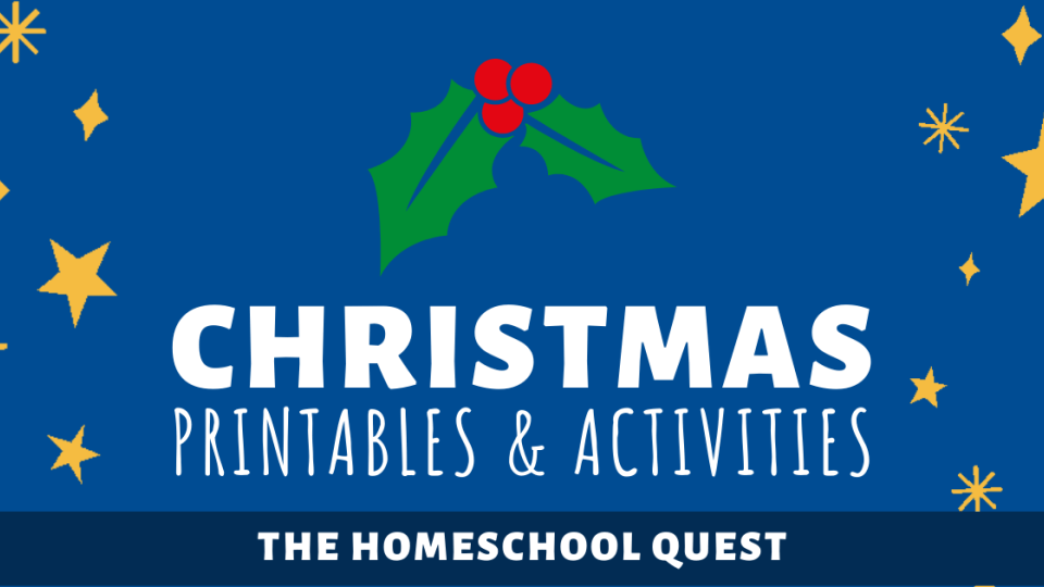 Christmas Homeschool Printables & Freebies | The Homeschool Quest