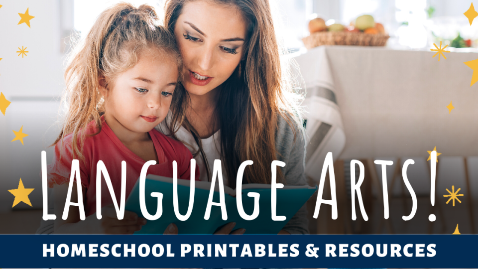 Fun Language Arts Printables & Resources For Your Kids | The Homeschool ...