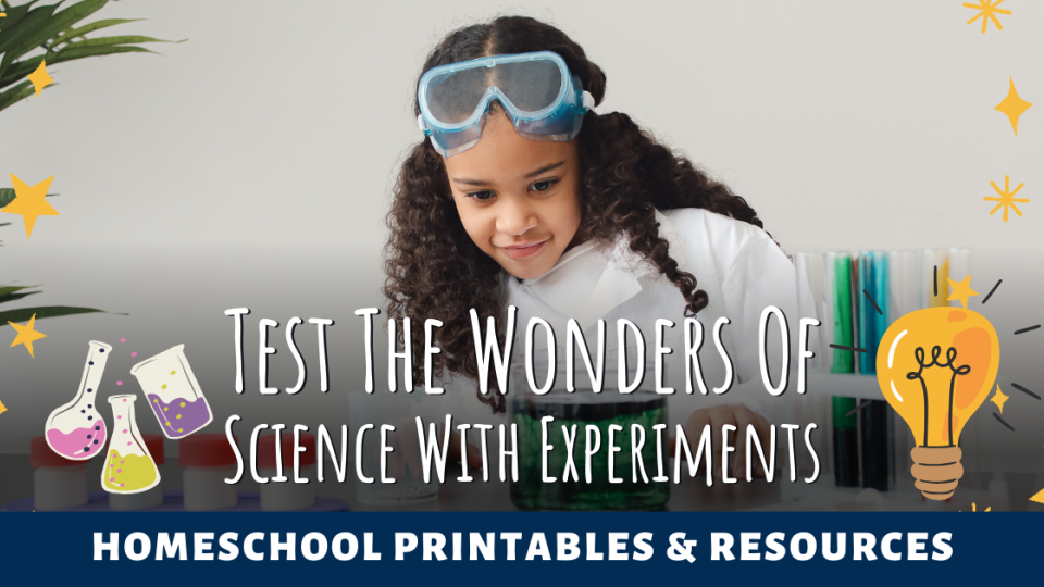 Test The Wonders Of Science With Experiments | The Homeschool Quest