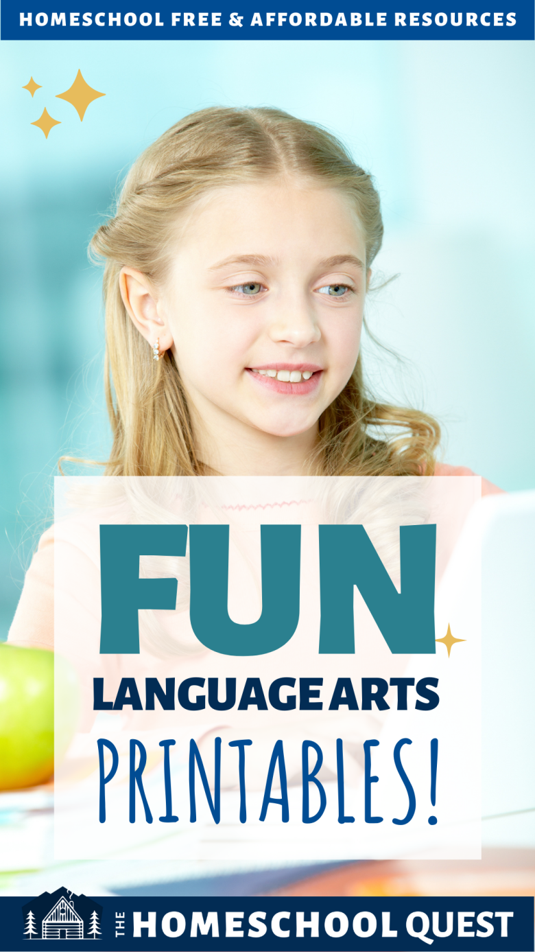 Fun Language Arts Printables & Resources For Your Kids | The Homeschool ...